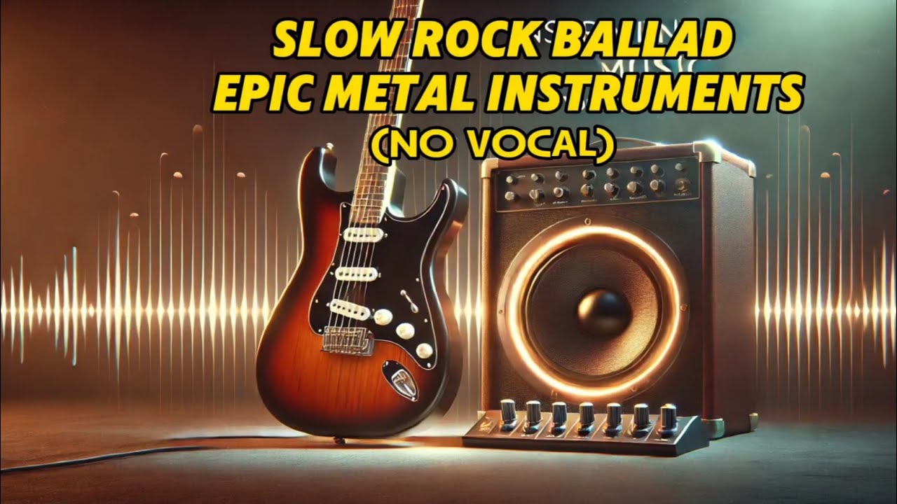 Slow Rock Metal Ballad Instrumental - Epic Metal Guitar And Keep ...