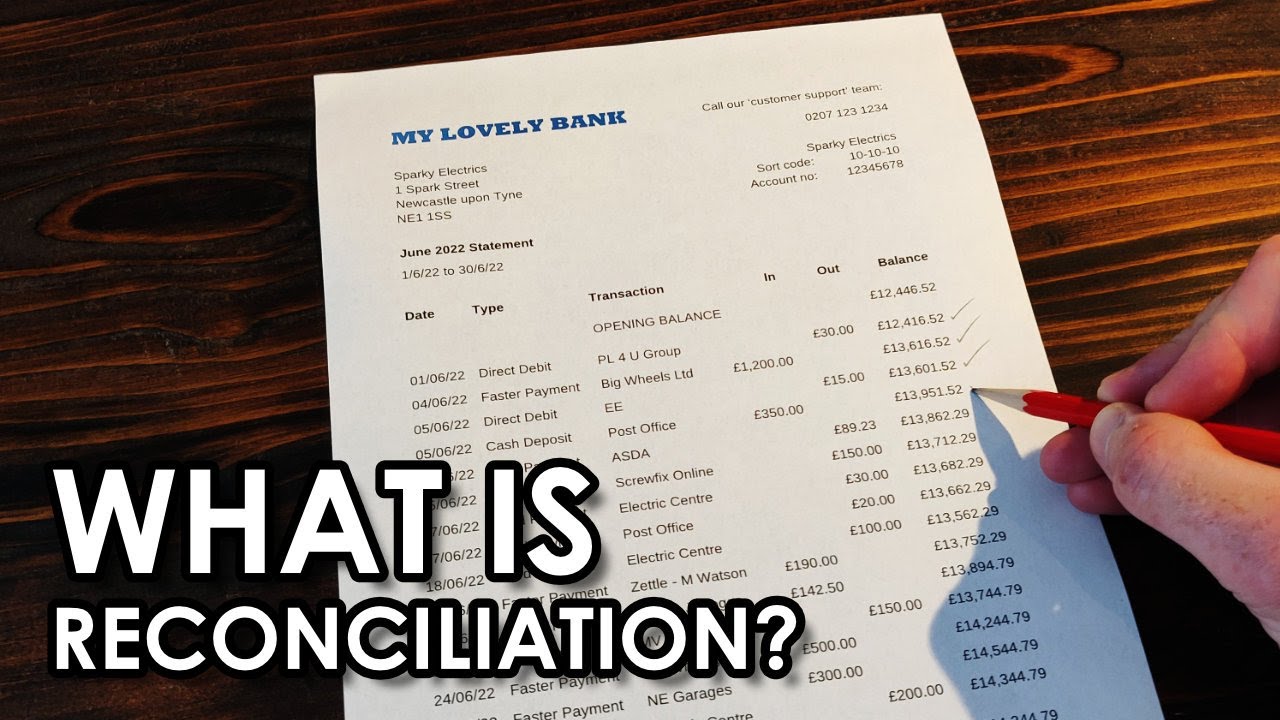 What is RECONCILIATION and why is it important? - YouTube