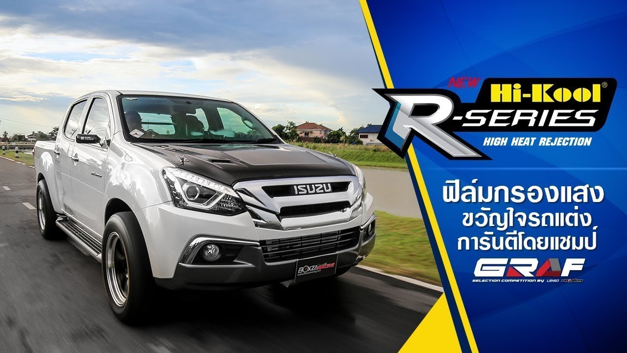 Hi-Kool R Series ฟิล์มกรองแสงขวัญใจรถแต่ง การันตีโดยแชมป์ Giraffe ...