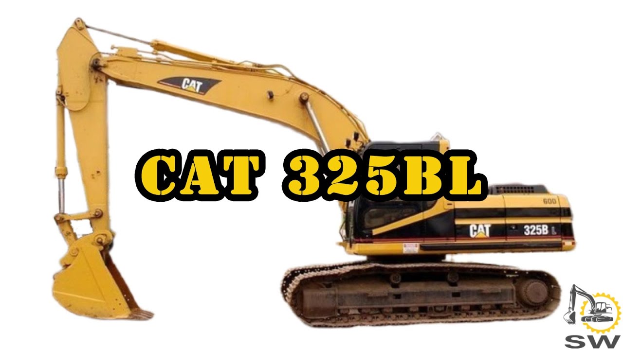 CAT 325BL Crawler Excavator working performance - YouTube