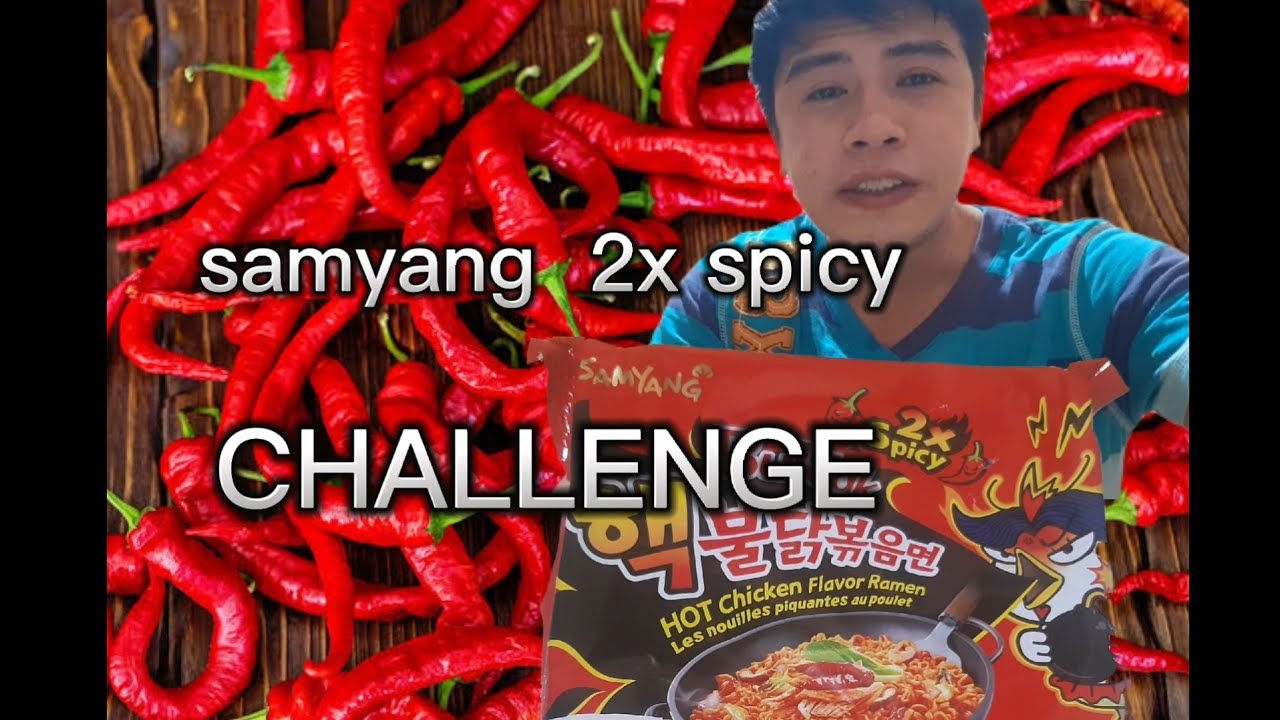 samyang 2x spicy maanghang pala - YouTube