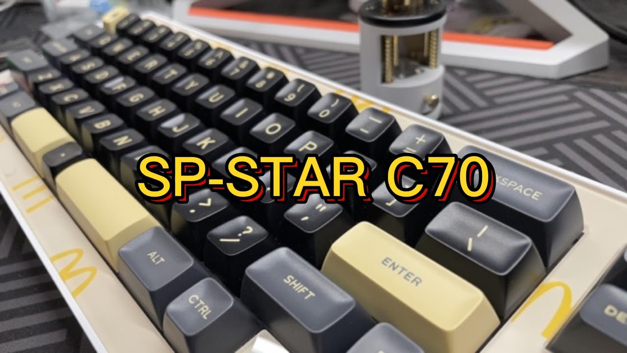 SP-STAR C70 Typing sounds - YouTube