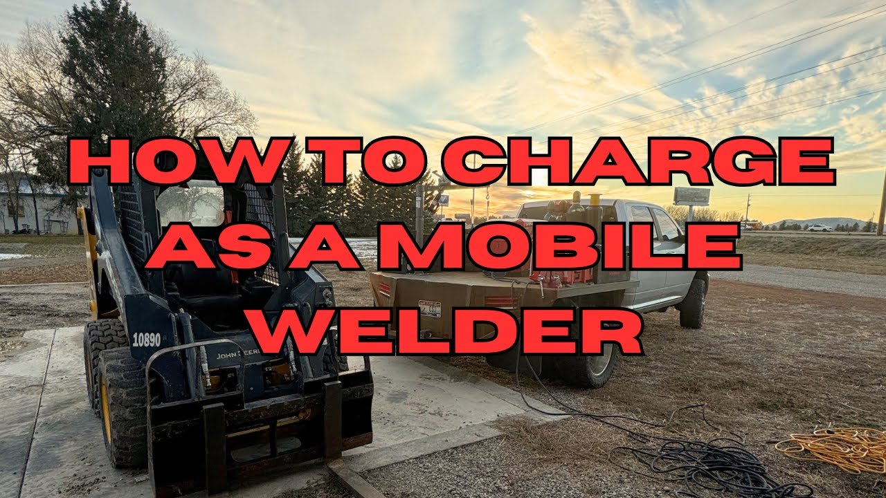 How To Charge As a Mobile Welder - YouTube
