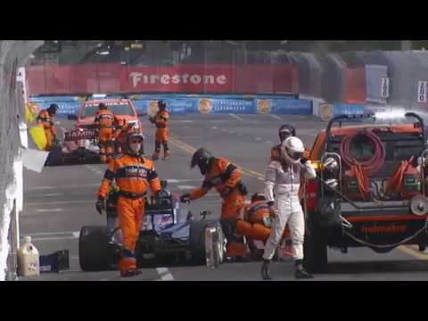 Indy Lights 2017. Race 2 St. Petersburg 100. Neil Alberico & Nico Jamin ...