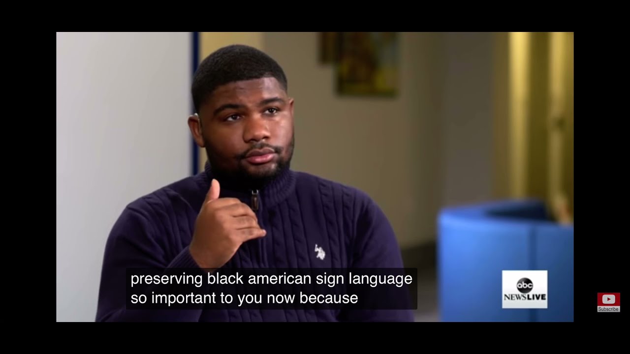 Celebrating and preserving Black American Sign Language - YouTube