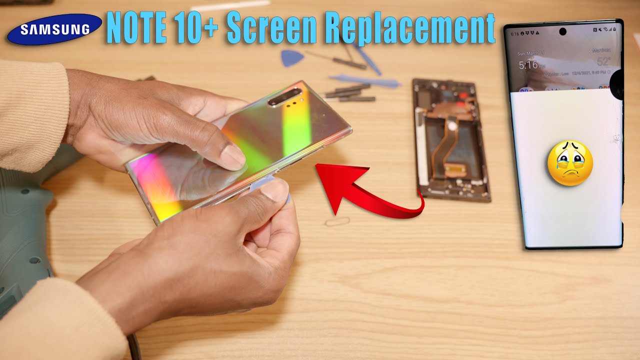 Samsung Galaxy Note 10+ Screen Repair | Display Replacement - YouTube