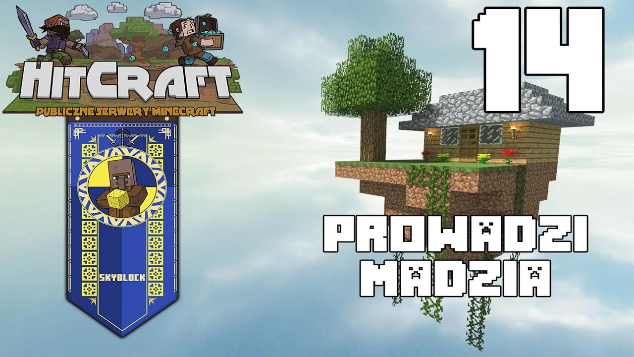HitCraft Skyblock #14 - Przeprowadzka NPC - YouTube