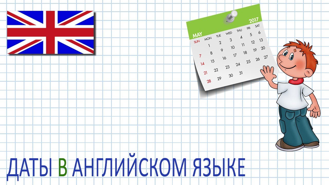 Даты в английском языке Простое и понятное объяснение Youtube