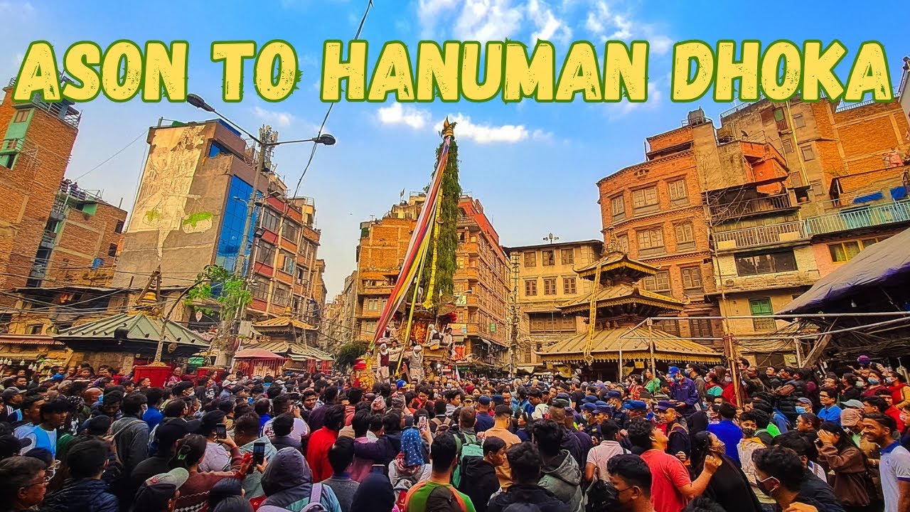 Seto Machindranath Rath Yatra From Ason to Hanuman Dhoka ...