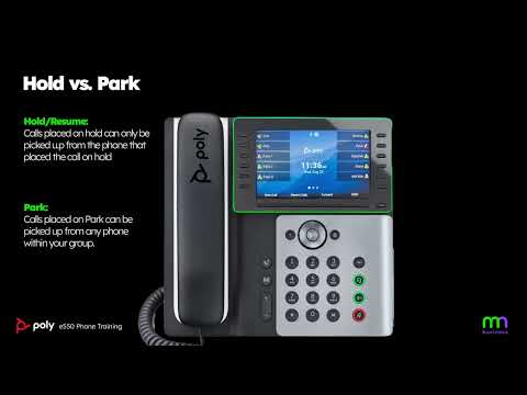 Poly e550 Instructional Video Tutorial - YouTube