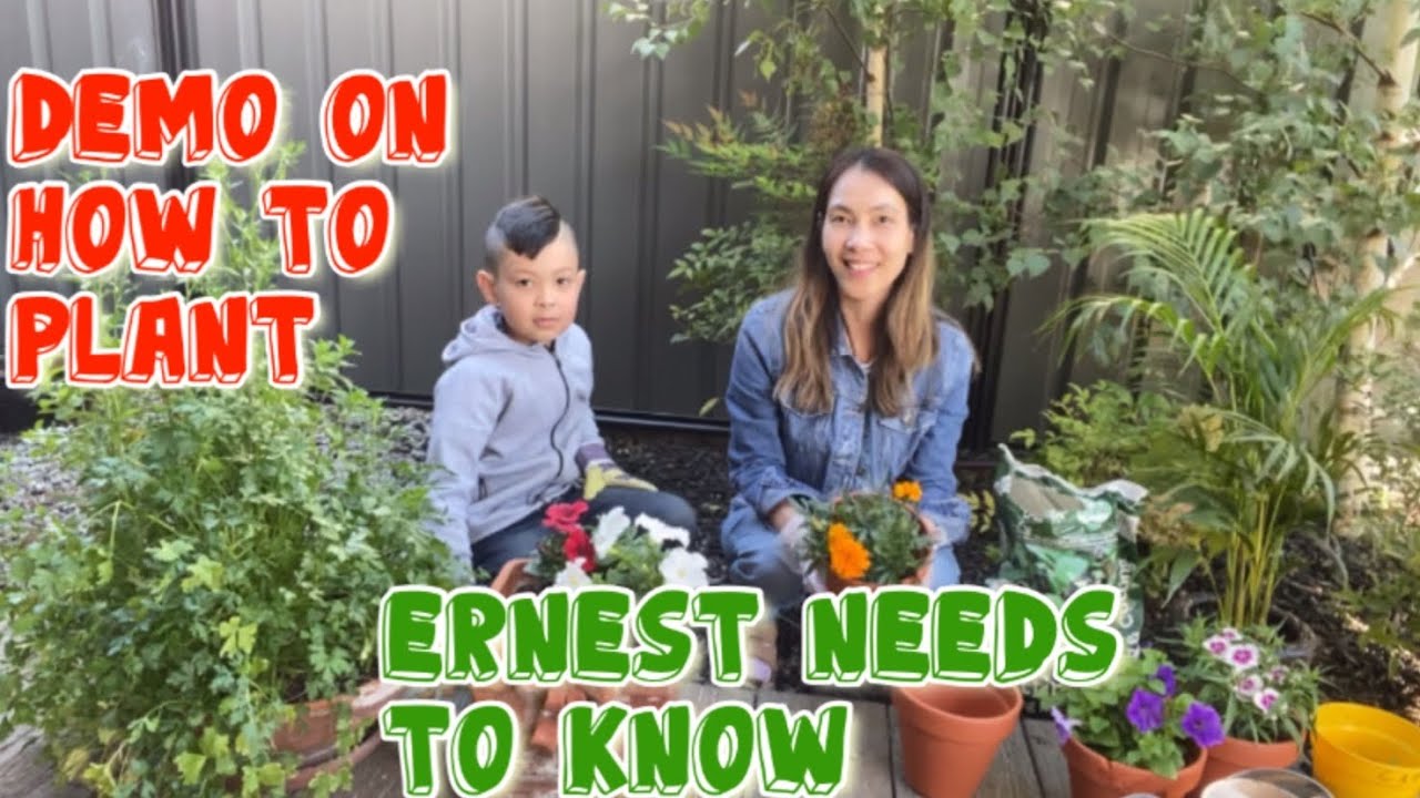 Demo on How To Plant | Ernest Needs To Know - YouTube