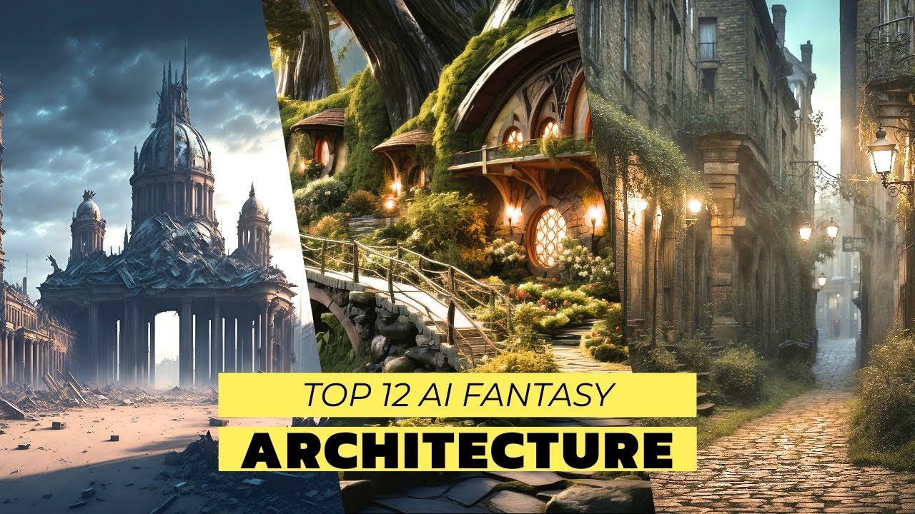 AI Designed Fantasy Architecture Reel - YouTube