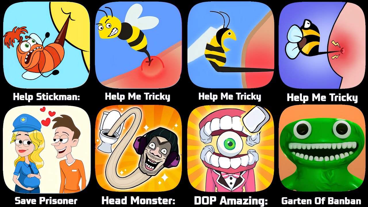 Help Stickman,Help Me Tricky,Save Prisoner,Head Monster,DOP Amazing ...