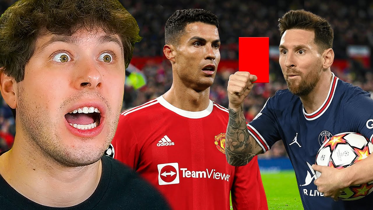 Funniest Red Cards in Football - YouTube