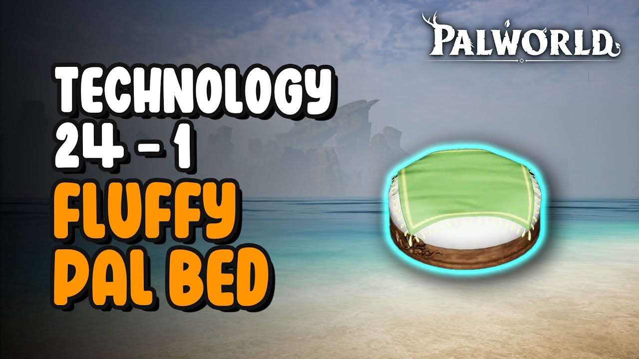 24-1 Fluffy Pal Bed | Palworld - YouTube