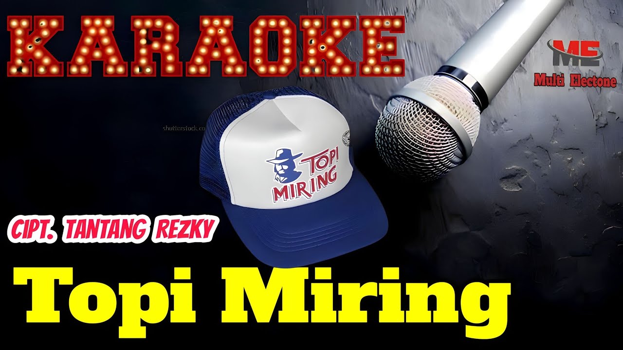 Topi Miring Bugis Versi Karaoke Cover Electone - YouTube