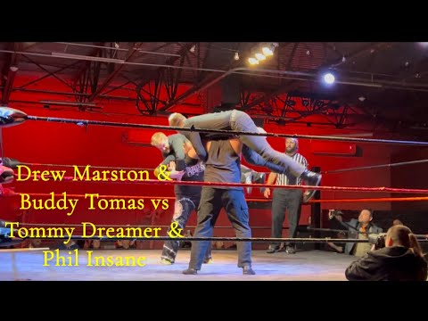 Drew Marston & Buddy Tomas vs Tommy Dreamer & Phil Insane - YouTube