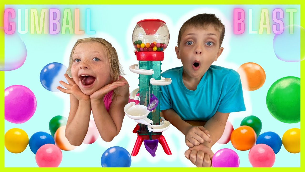 Gumball Machine Maker - Gumball Machine Experiment For Kids - YouTube