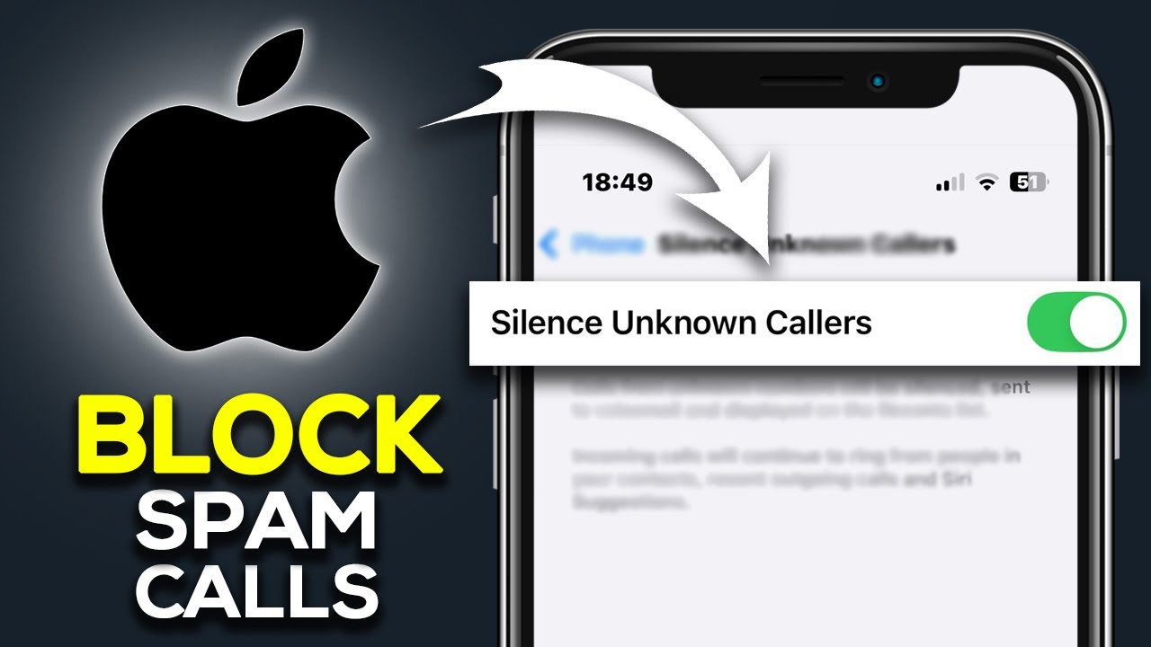 How To Block Spam Calls on Iphone - Easy Guide - YouTube