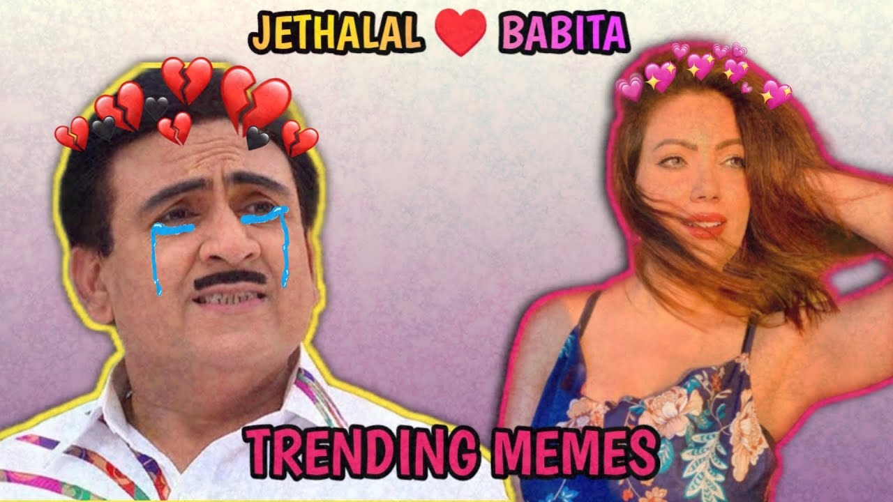 JETHALAL AND BABITA TRENDING MEMES | PAKISTANI TRENDING MEMES - YouTube