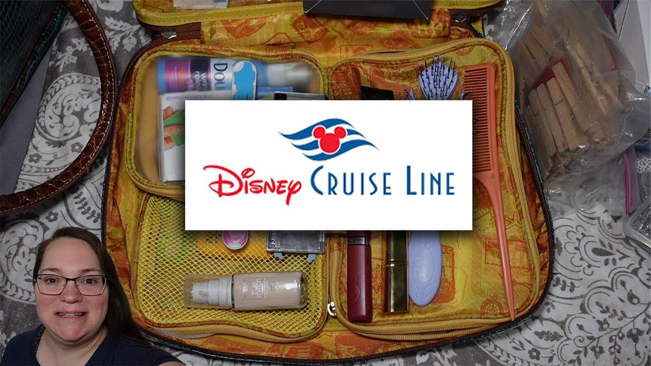 Disney Cruise Toiletries Bag for Family 0f 6 l Disney Land and Sea 2025 ...