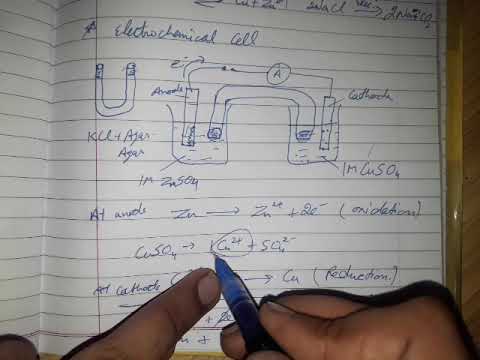 Electrochemical Cell & Functions of salt bridge by ਹਰਵਿੰਦਰ ਸਿੰਘ ਰੋਡੇ ...