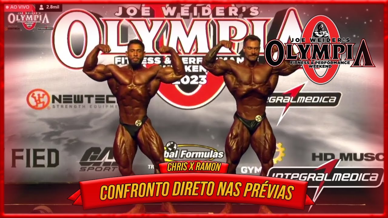 CBUM X RAMON NAS PRÉVIAS MR.OLYMPIA 2023! - YouTube