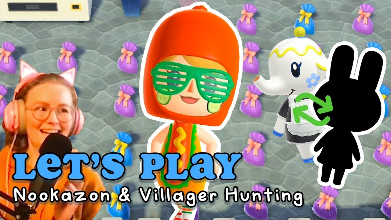 Nookazon & Villager Hunting Let's Play - Animal Crossing New Horizons ...