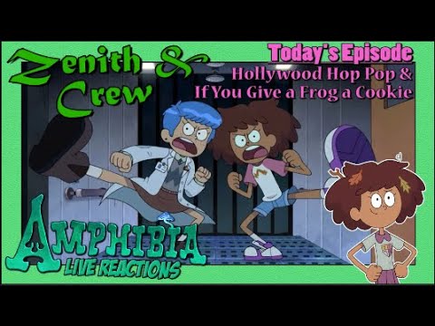 Live React: Amphibia - Hollywood Hop-Pop & If You Give a Frog a Cookie ...