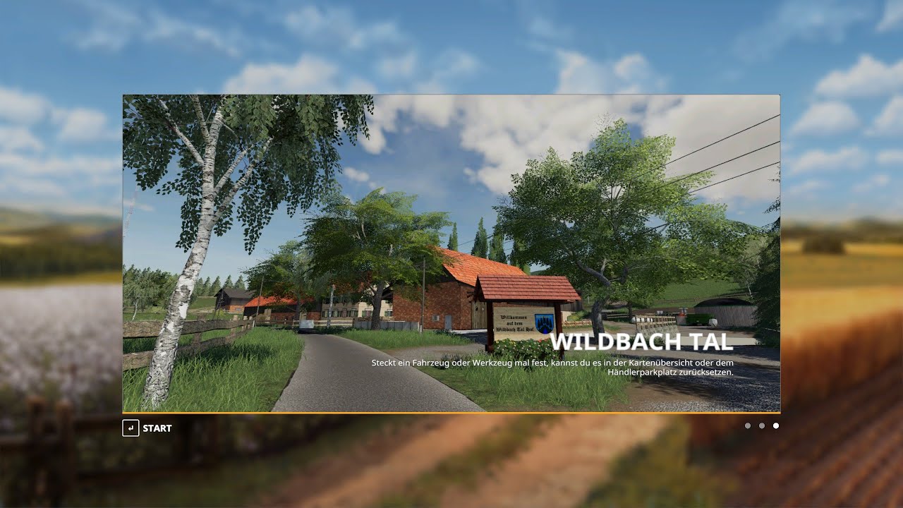 FS19 Wildbach Tal Fly Thru - YouTube