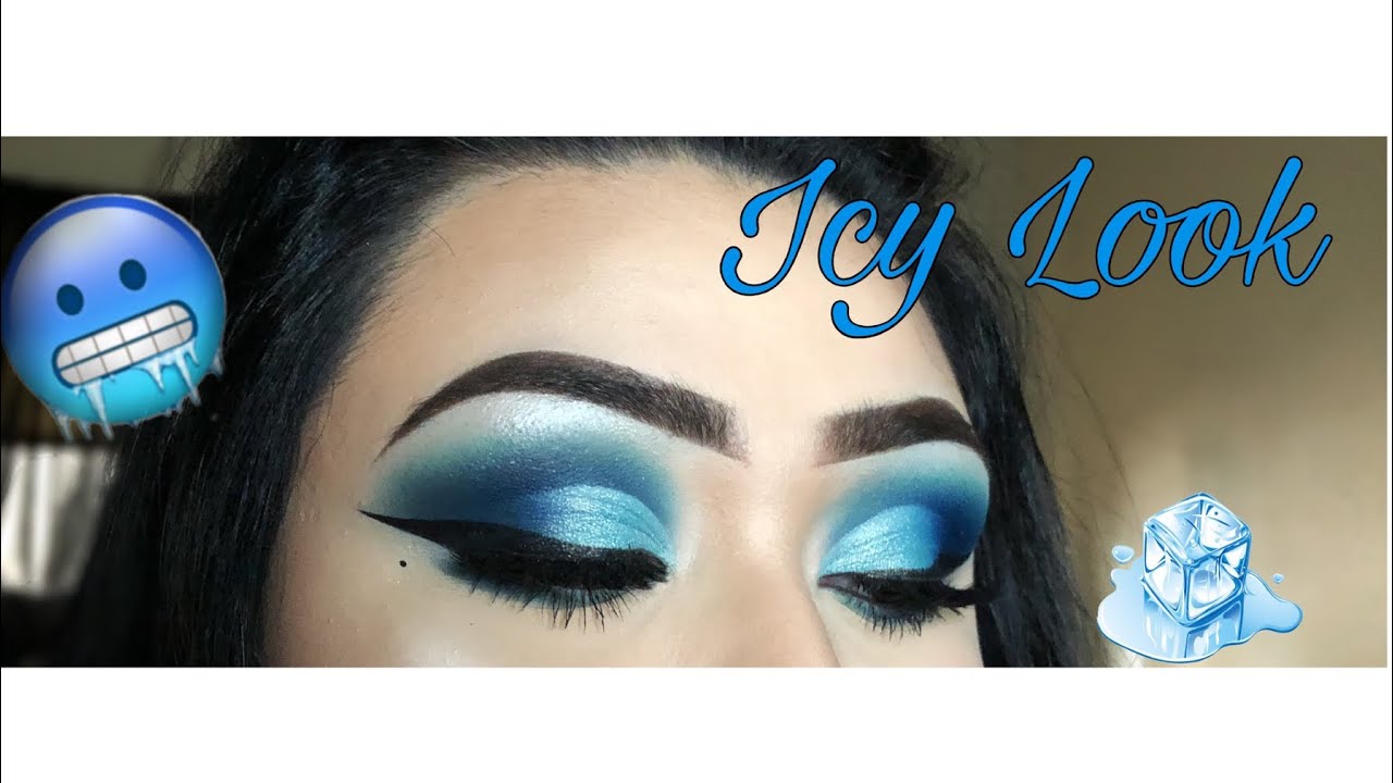 Icy Eyelook (FIRST EYELOOK TUTORIAL) - YouTube
