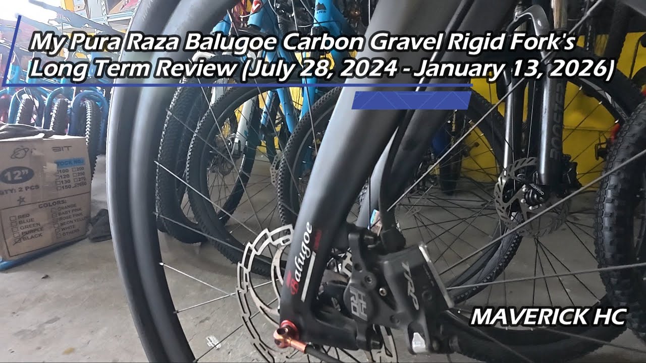 Matibay ba itong PURA RAZA BALUGOE carbon gravel rigid fork na ...