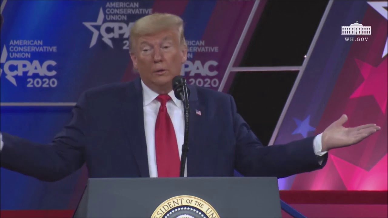 President Trump Impersonates Mini Mike Bloomberg Perfectly - YouTube