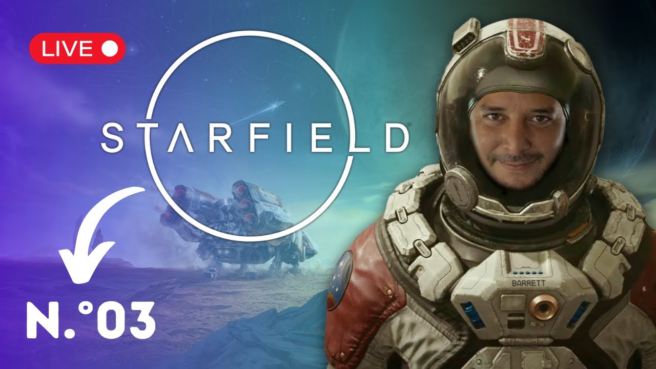 Starfield - #3 - Viajando por el sistema solar... y más allá! 👨‍🚀🚀🌌 - Directo 🔴 - YouTube