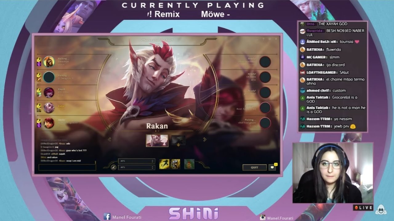 SHINI - PLATINUM 3 SUPPORT (Tunisian Female LOL Streamer) [ENG/AR/FR ...