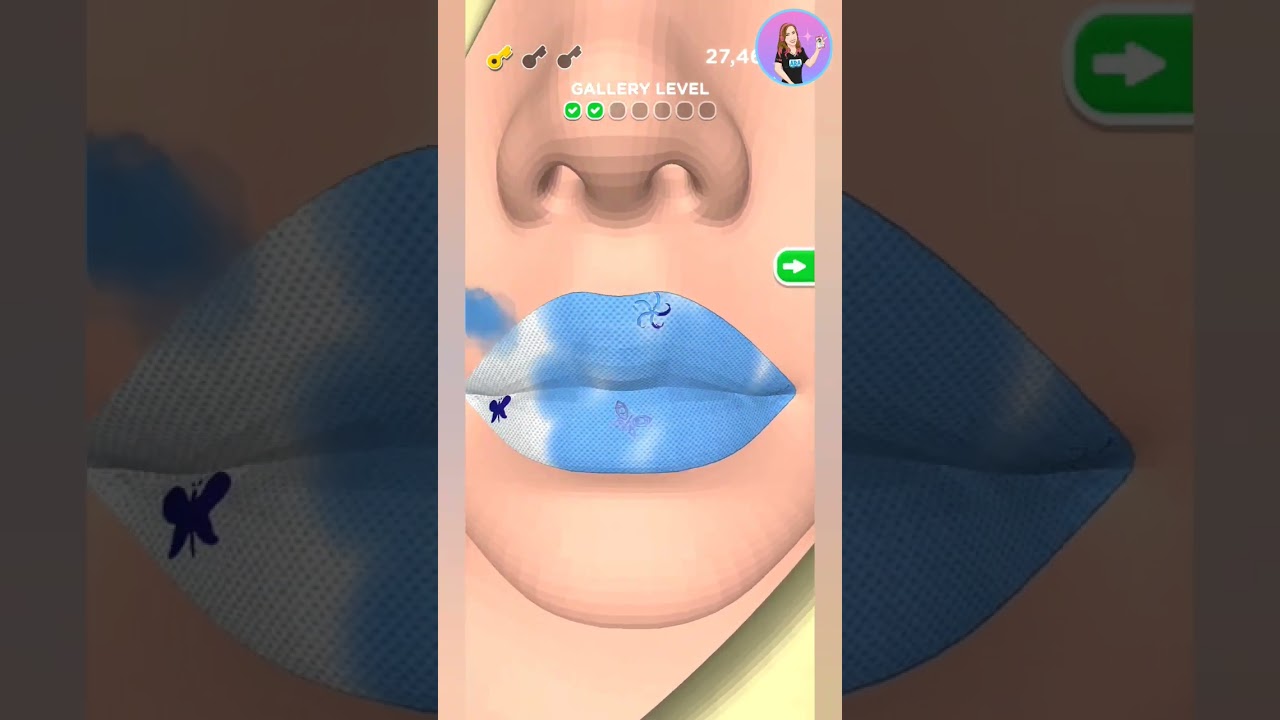 Lip Art 3D - Level 17 - 30 - [ Game] - Game Play • Game Solver