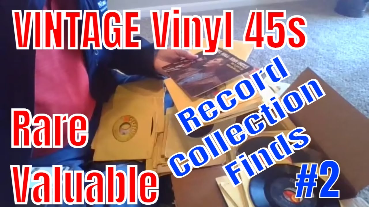 Record Collection #2 Vintage Vinyl 45s Classic Original from Radio ...