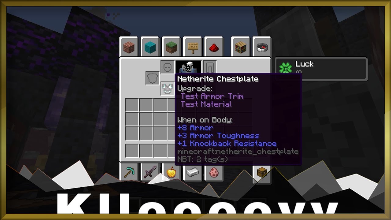 [Minecraft] Messing Around with Custom Armor Trims | Part One - YouTube