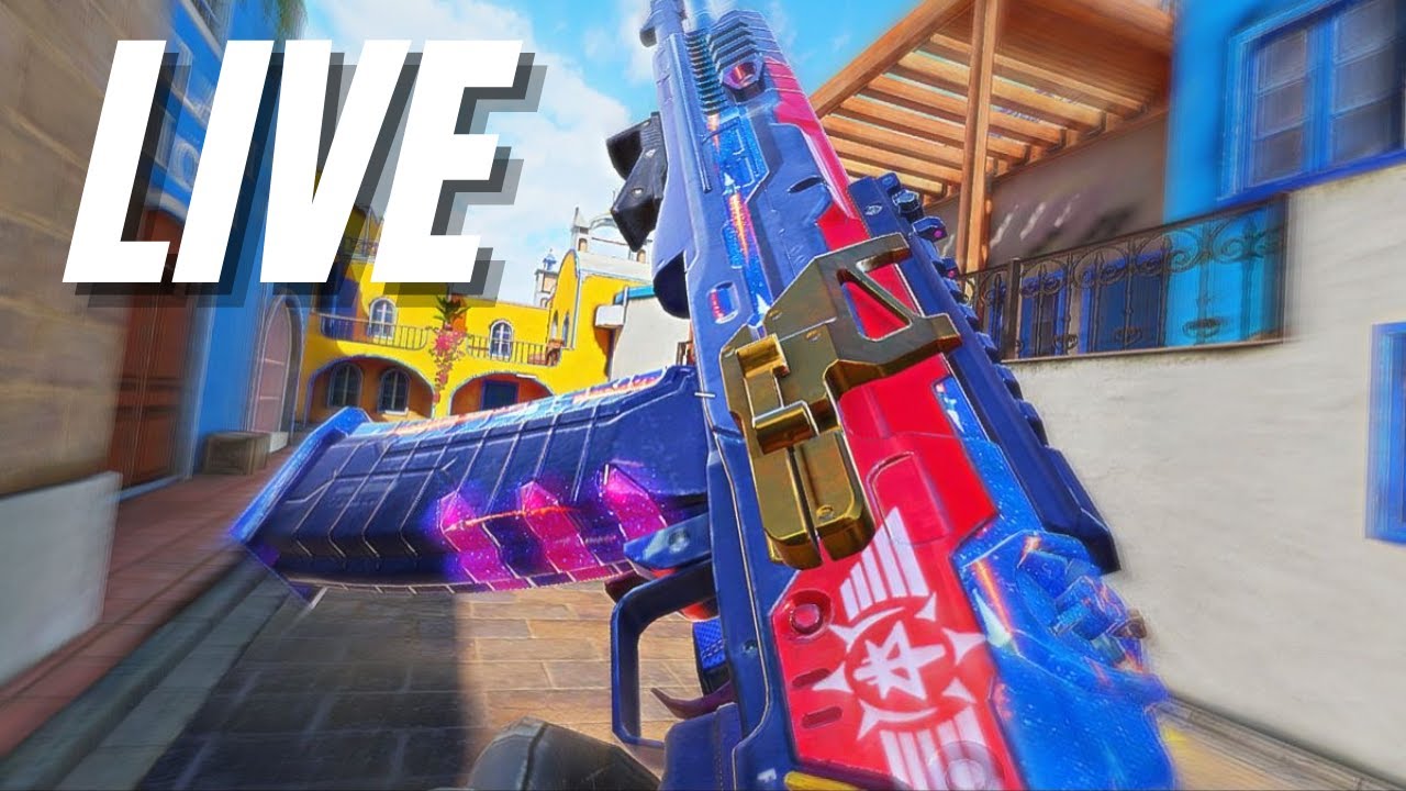 🔥 CODM Live - Ranked Grind to Legendary | 5-Finger Gyro Gameplay ...