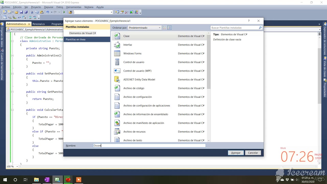 002_POO Tutorial Herencia 2 - YouTube