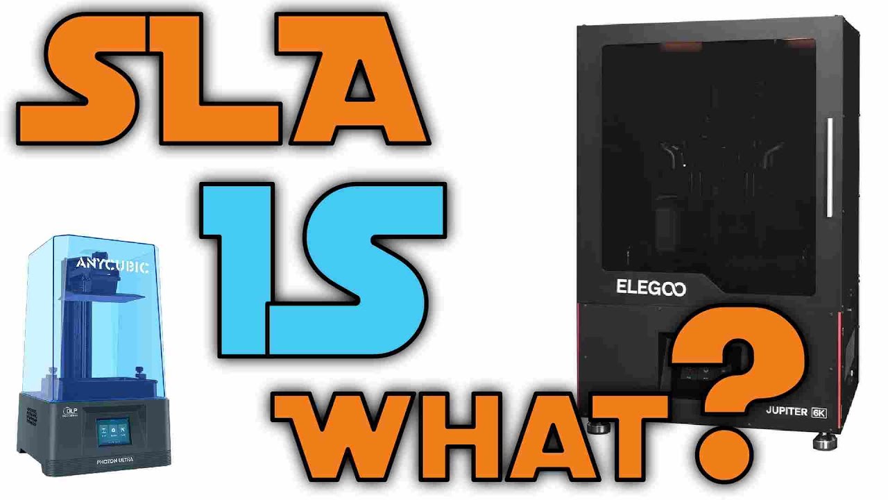 𝗦𝗟𝗔 Printer - 𝙒𝙝𝙖𝙩 𝙞𝙨 𝙞𝙩? - Pt 01 3D Printing Basics - YouTube