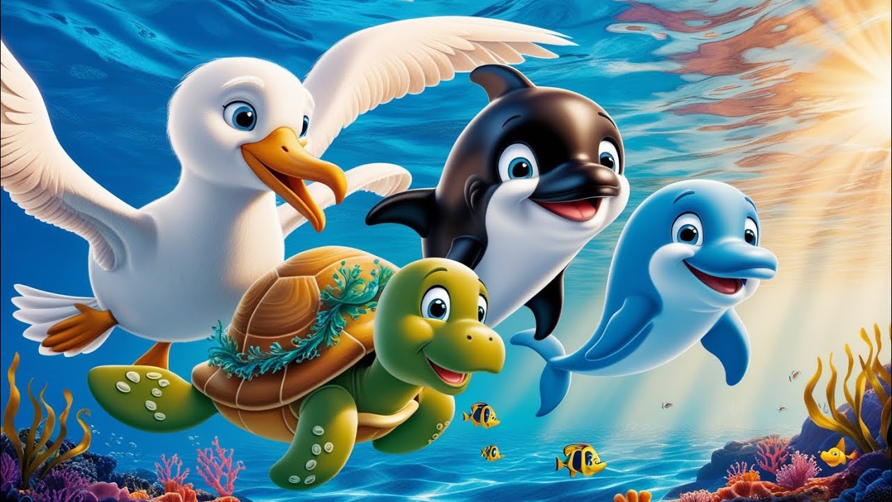 ALBATROSS - TAILS OF FRIENDSHIP AND ADVENTURE | KIDS FAIRY TALES STORY ...