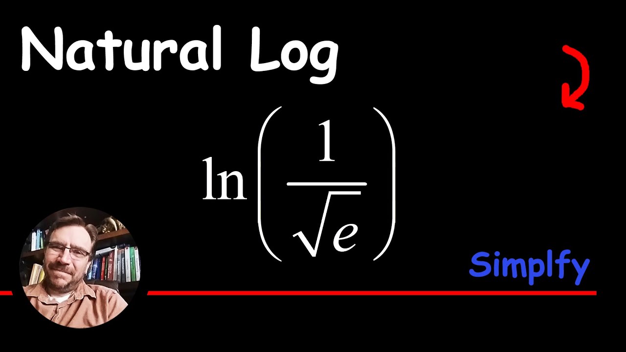 Natural Log Ln 1 e With A Square Root Evaluate By Definition Fwk 07