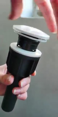 Adjust Drain to suit for sink without-overflow and with-overflow - YouTube