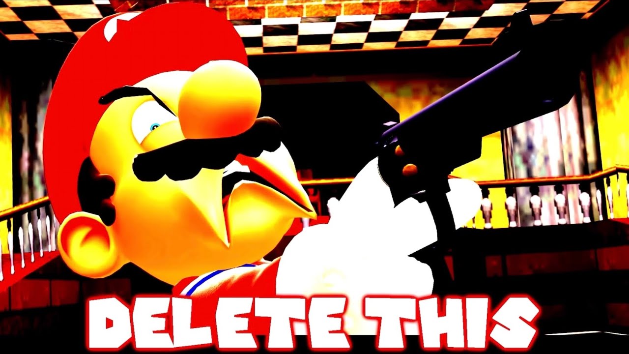 MARIO FORCES EVERYONE TO DELETE GOOMBA MAUI IMAGE - YouTube