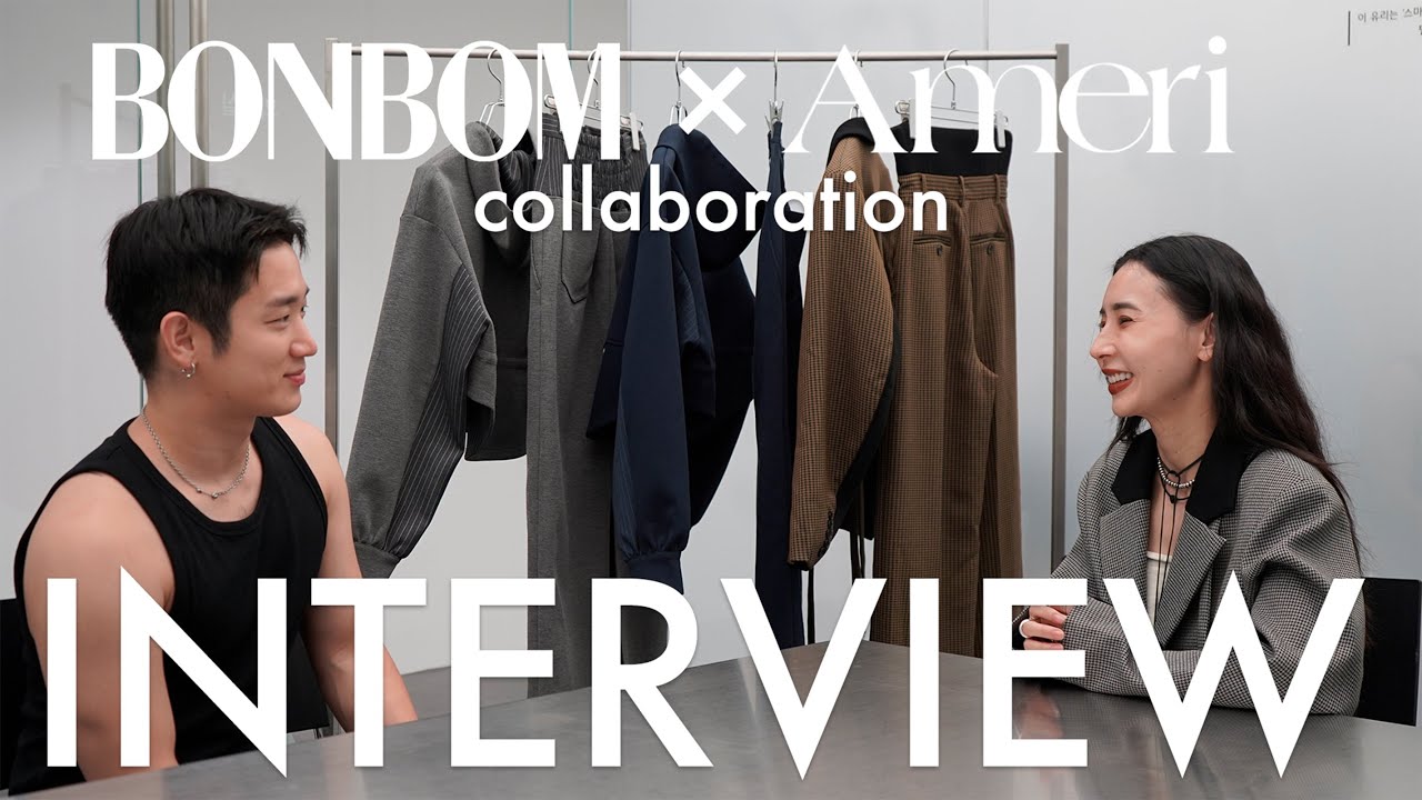 【BONBOM×Ameriコラボ】韓国ブランドデザイナーインタビュー&コラボアイテム紹介 - YouTube
