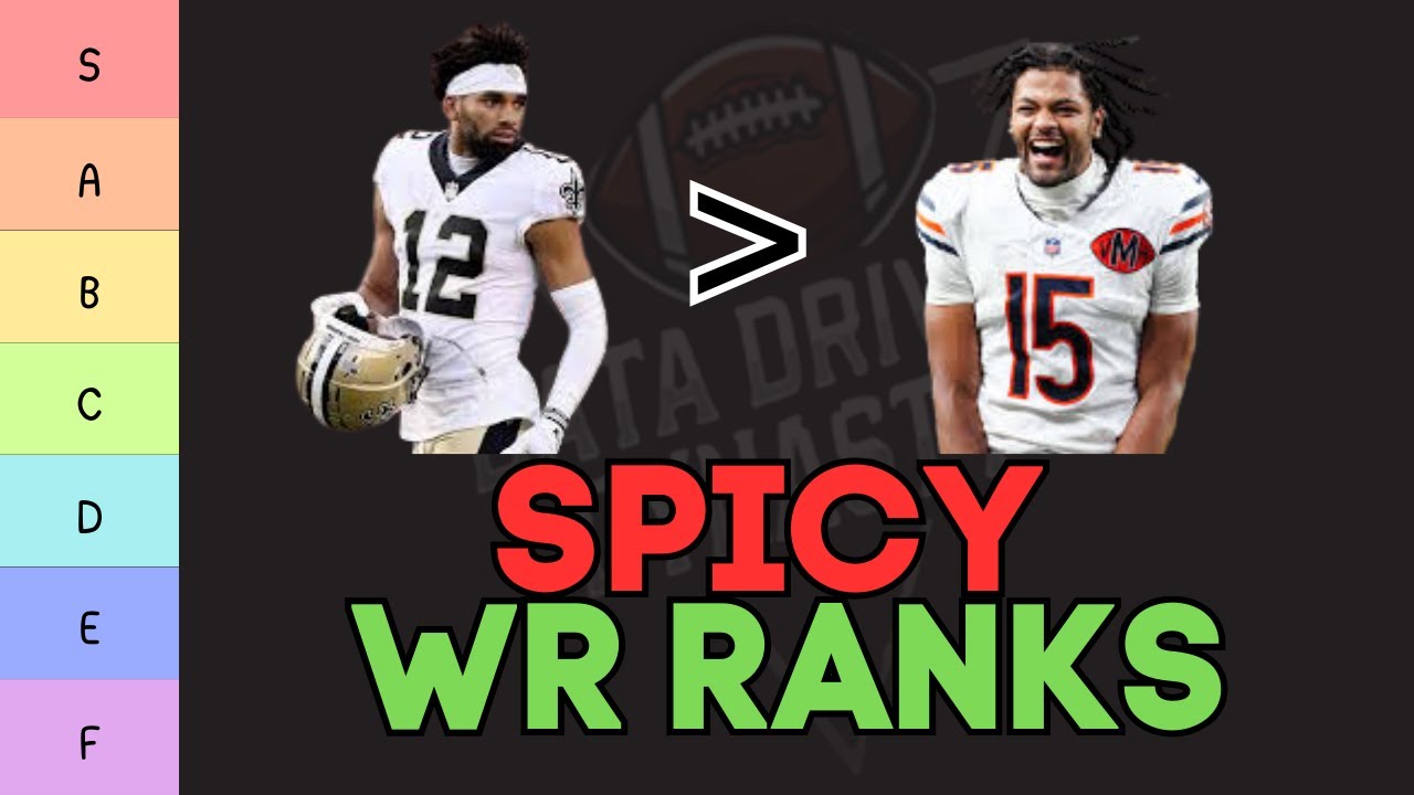 Updated Top 50 Dynasty WR Rankings and Tiers!! - YouTube