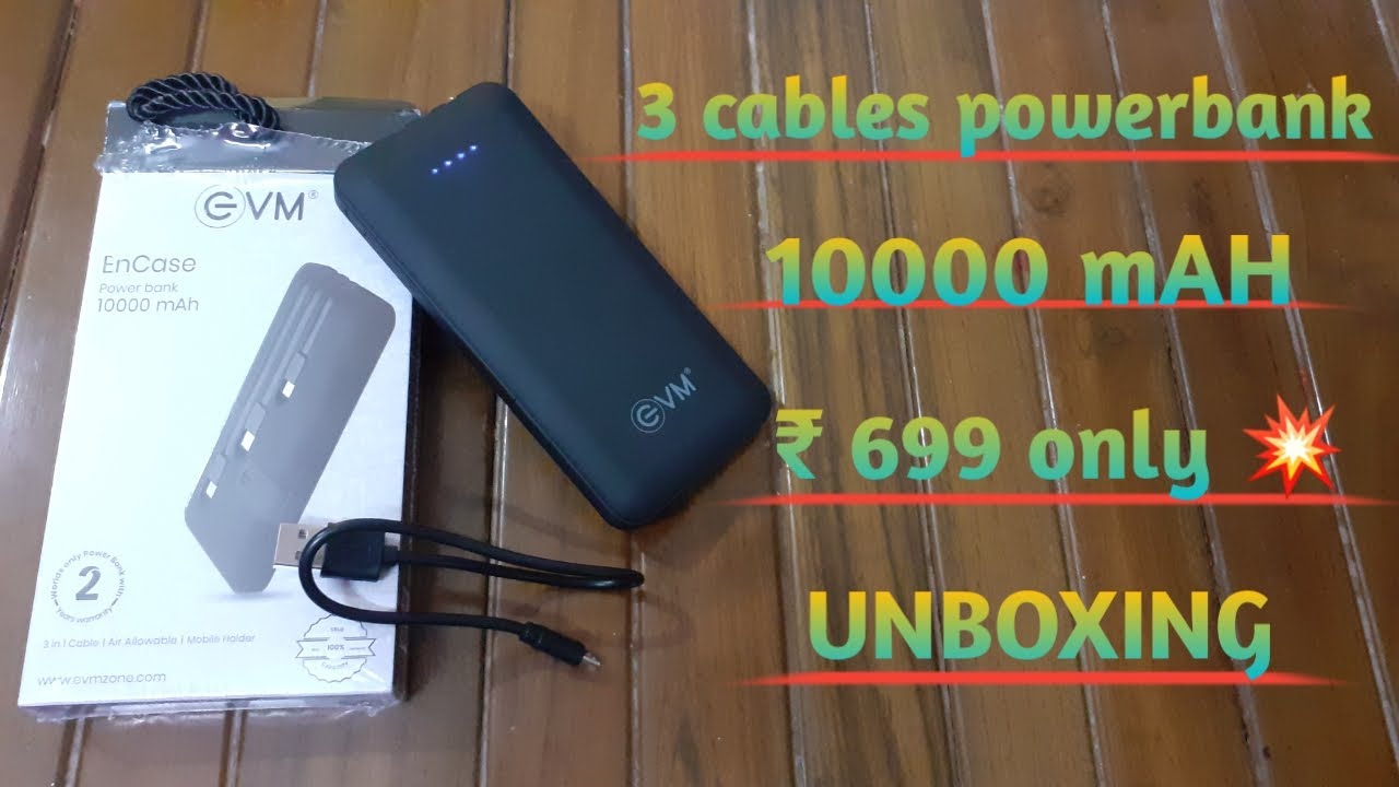 10000mAH POWER BANK|VM POWERBANK UNBOXING AND REVIEW #Bestpowerbank # ...