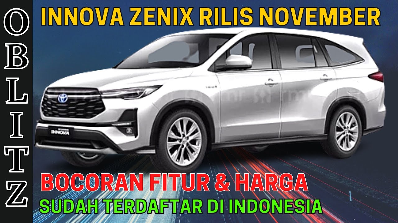 TOYOTA INNOVA ZENIX 2023 BOCORAN HARGA & FITUR, RILIS TAHUN INI - YouTube