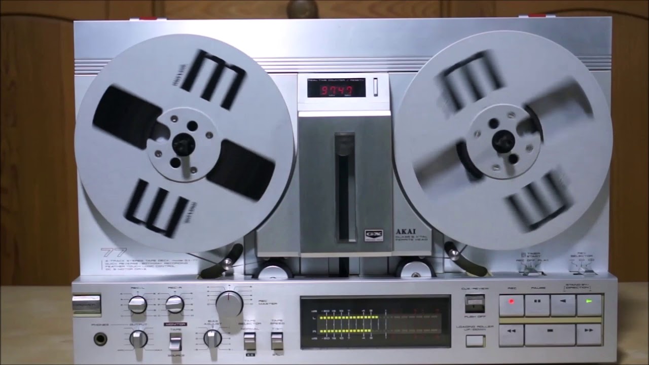 Akai GX-77, Reel to Reel - YouTube